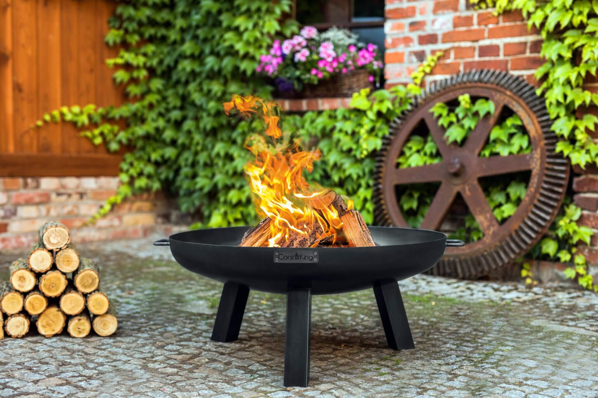 Small Fire Pit - Hand-Finished Steel Fire Pit - Shop Now